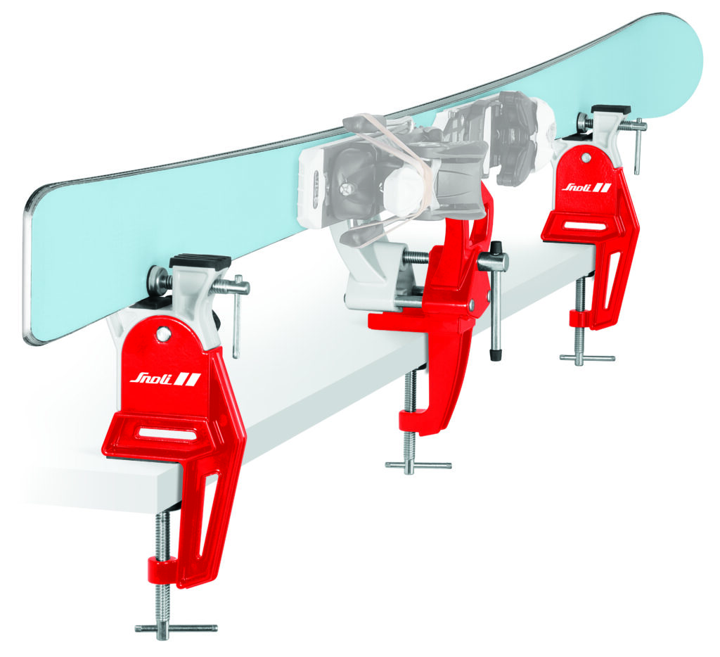 SNOLI World Cup Ski Vise, jaw width 90 mm for all ski types, span to 100 m - Snoli